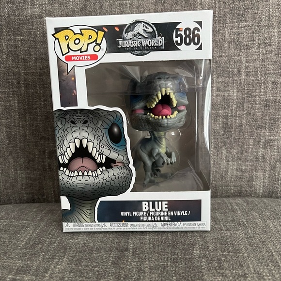 Funko | Other | Jurassic World Blue Funko Pop | Poshmark